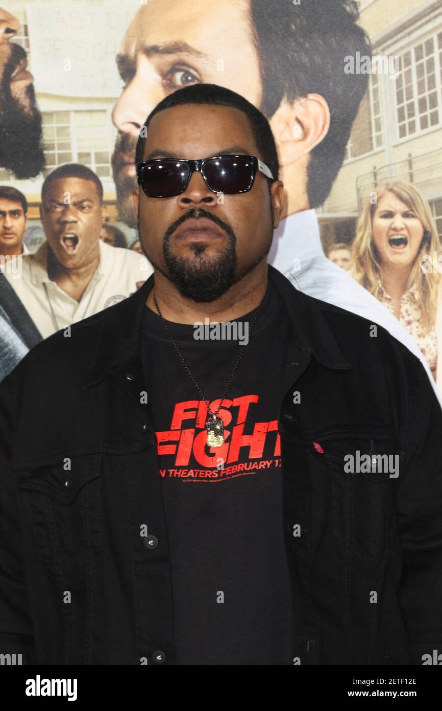 Ice Cube at the Premiere Of Warner Bros. Pictures' 'Fist Fight' held at ...