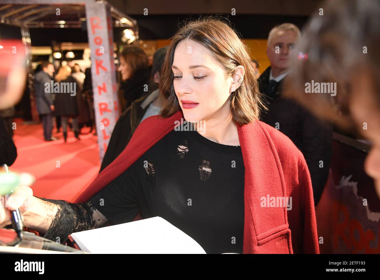 Marion Cotillard attends the Premiere of the movie "Rock'n Roll" at the ...