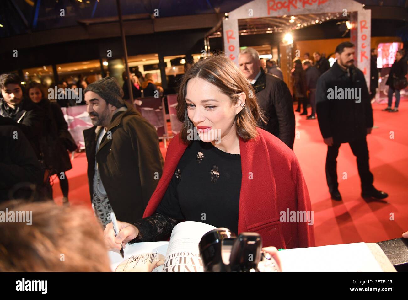 Marion Cotillard attends the Premiere of the movie "Rock'n Roll" at the ...