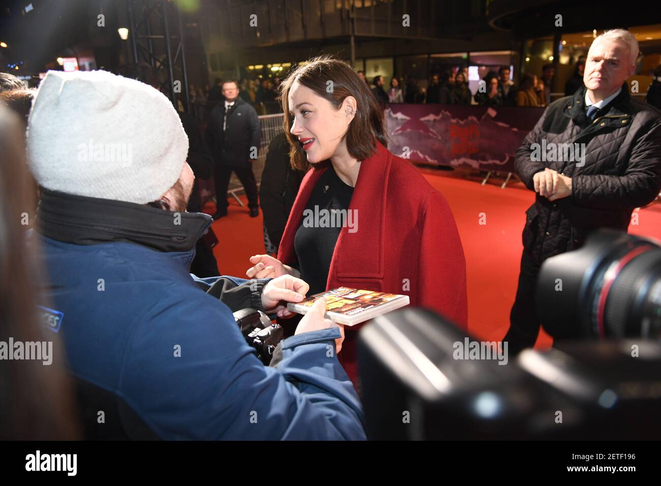 Marion Cotillard attends the Premiere of the movie "Rock'n Roll" at the ...