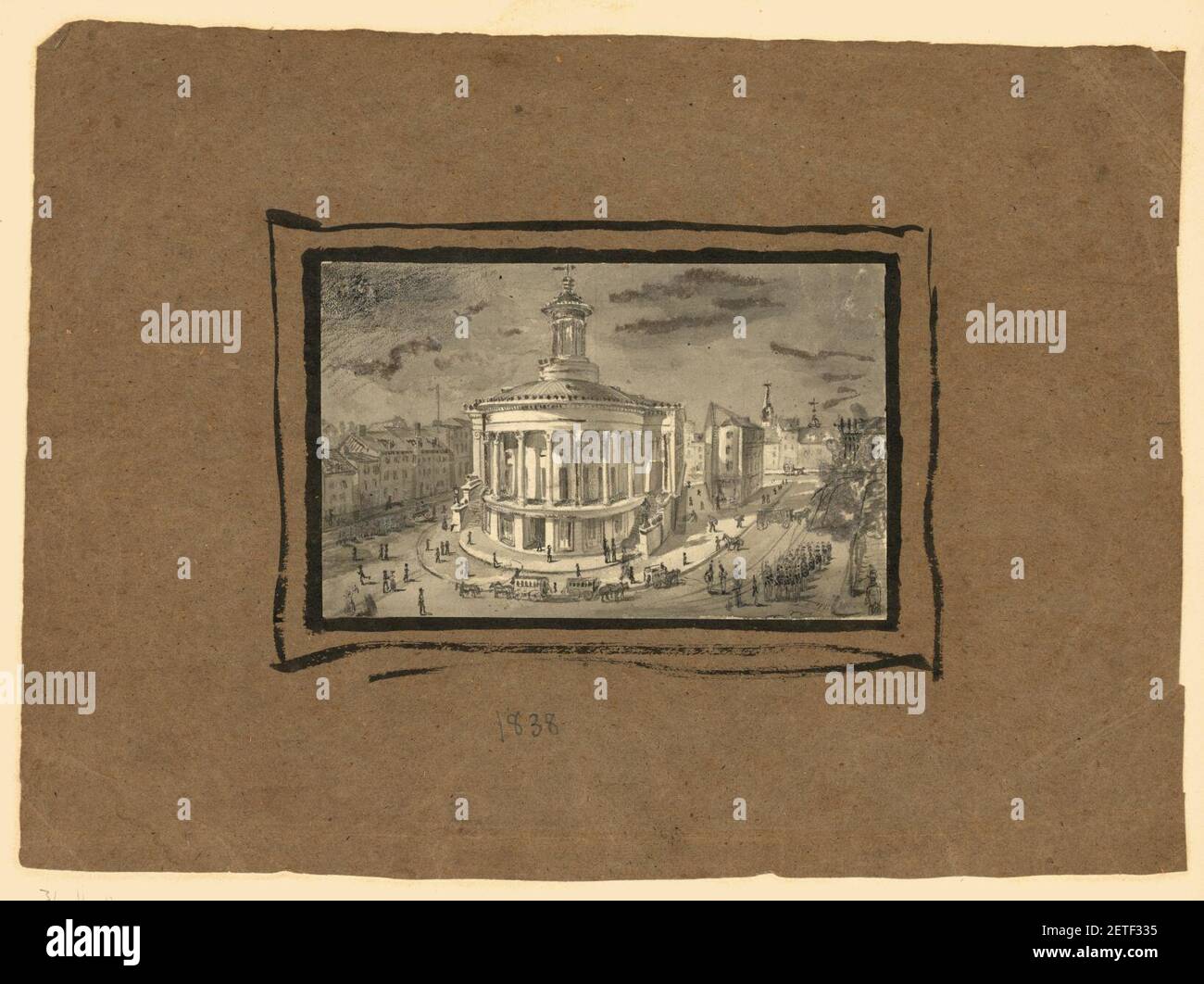 Philadelphia Merchant's Exchange Stock Photo - Alamy