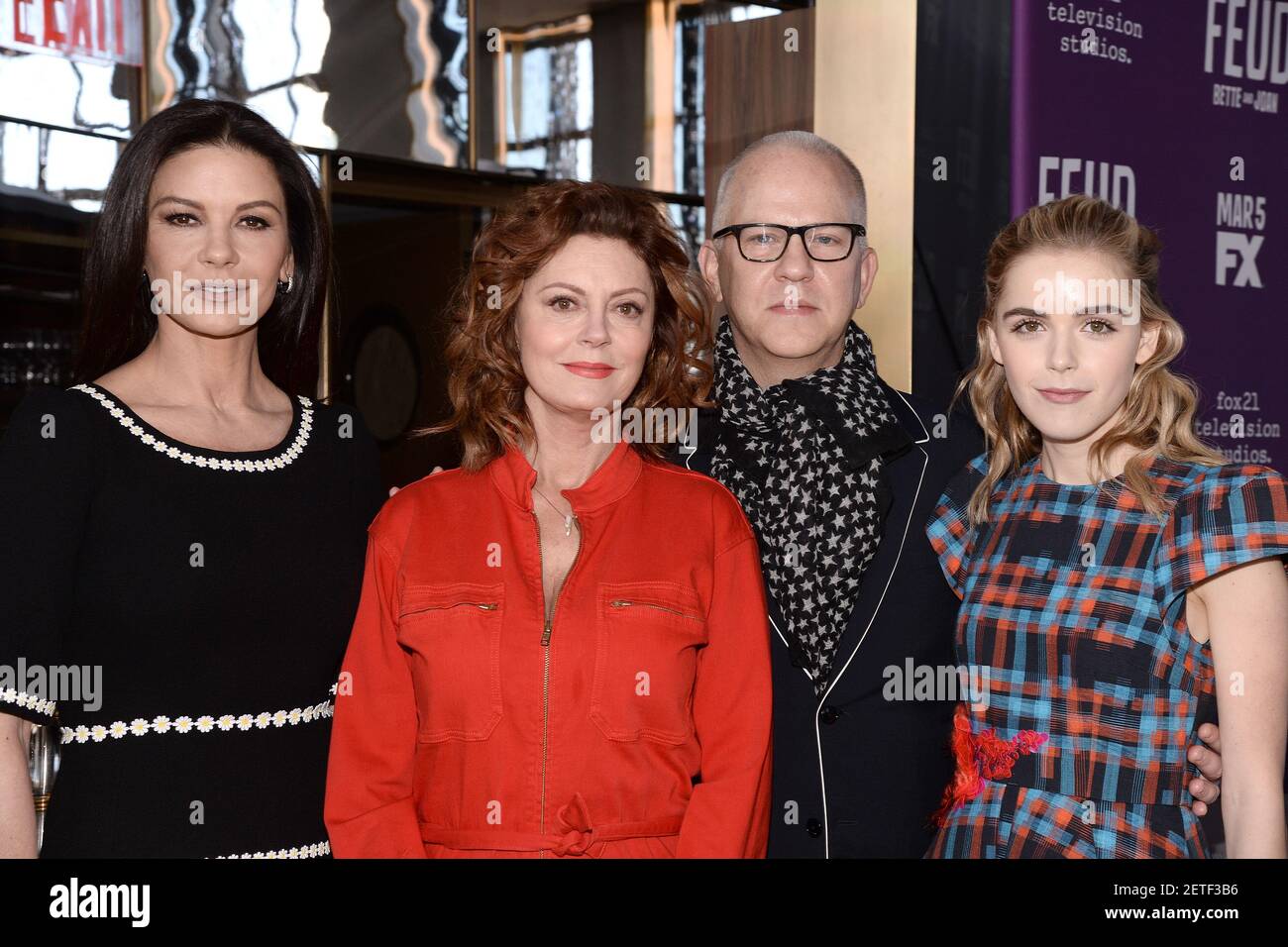 NEW YORK CITY - FEBRUARY 14: (L-R) Catherine Zeta-Jones, Susan Sarandon ...