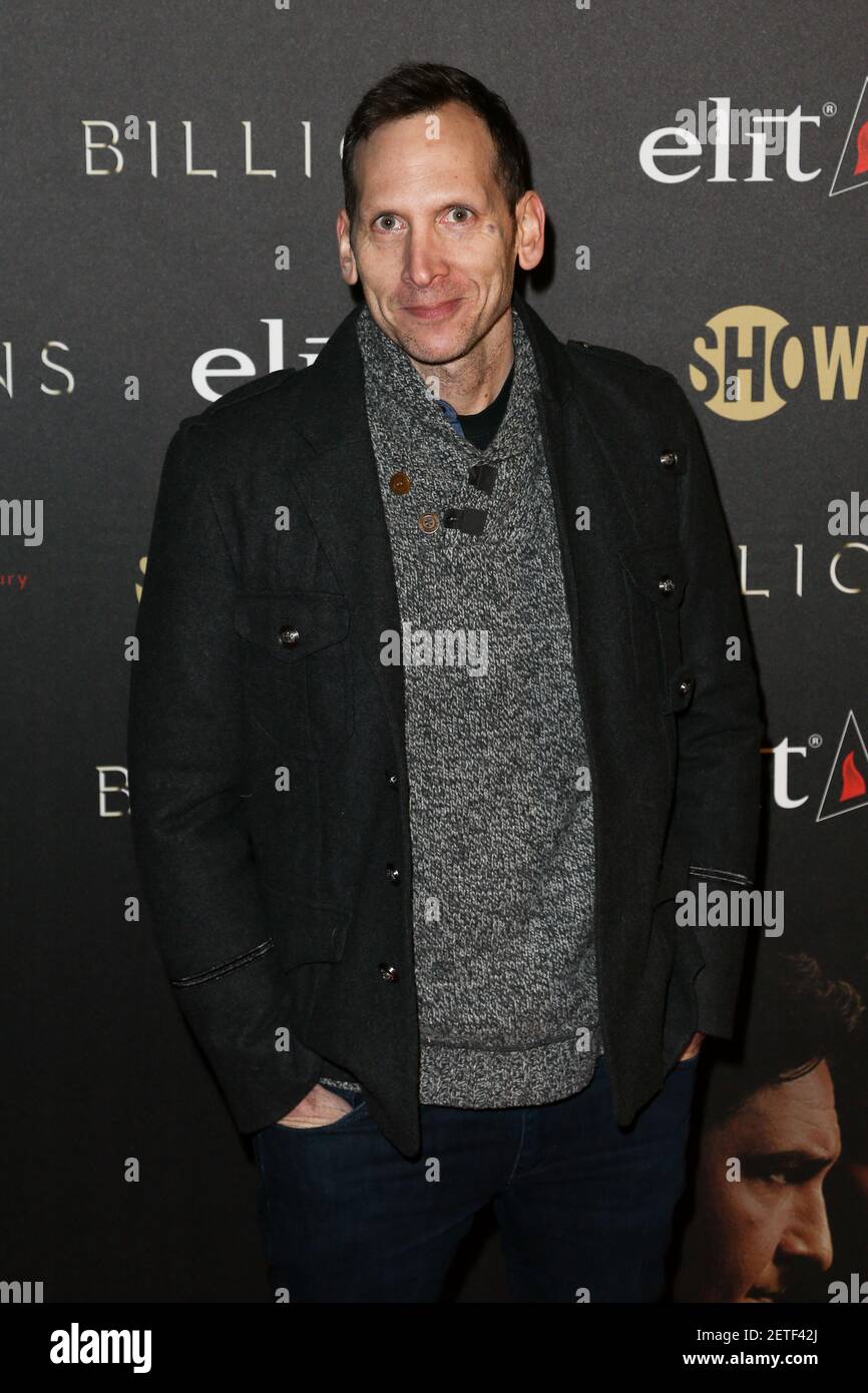 Actor Stephen Kunken attends the "Billions" Season Two New York ...