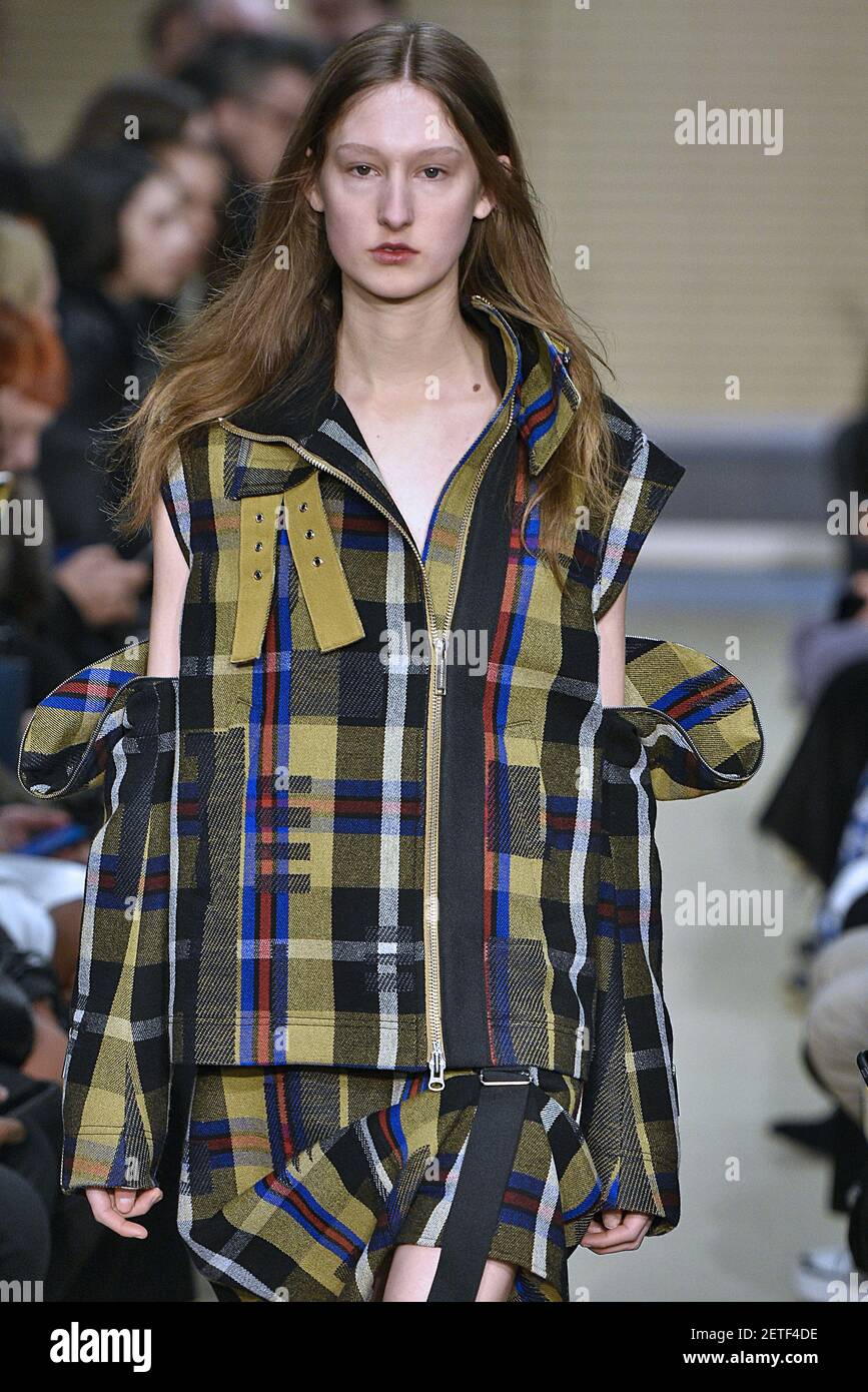 Model Jay Wright walks on the runway during the Public School Fashion ...