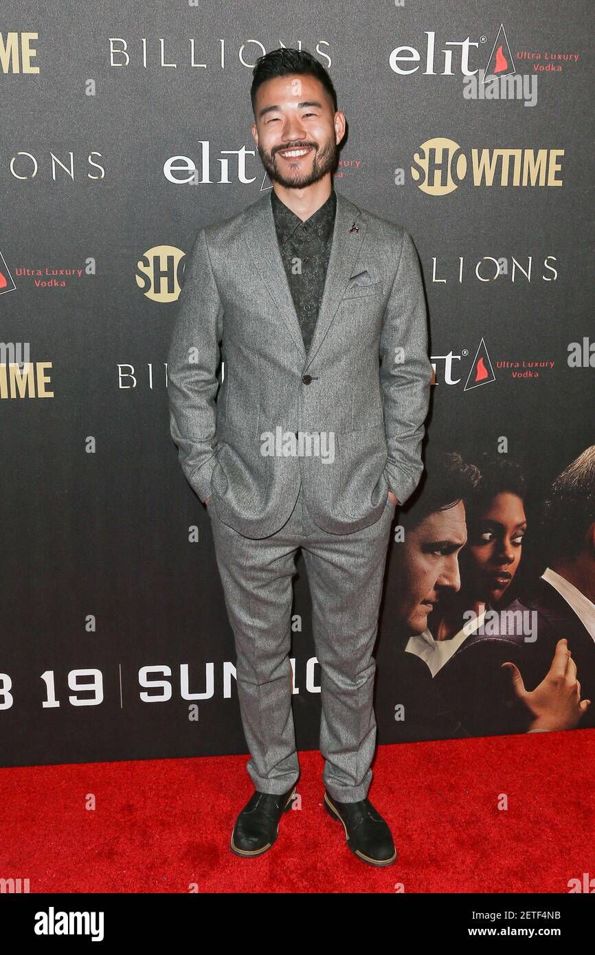 Actor Daniel K. Isaac attends the "Billions" Season Two New York ...