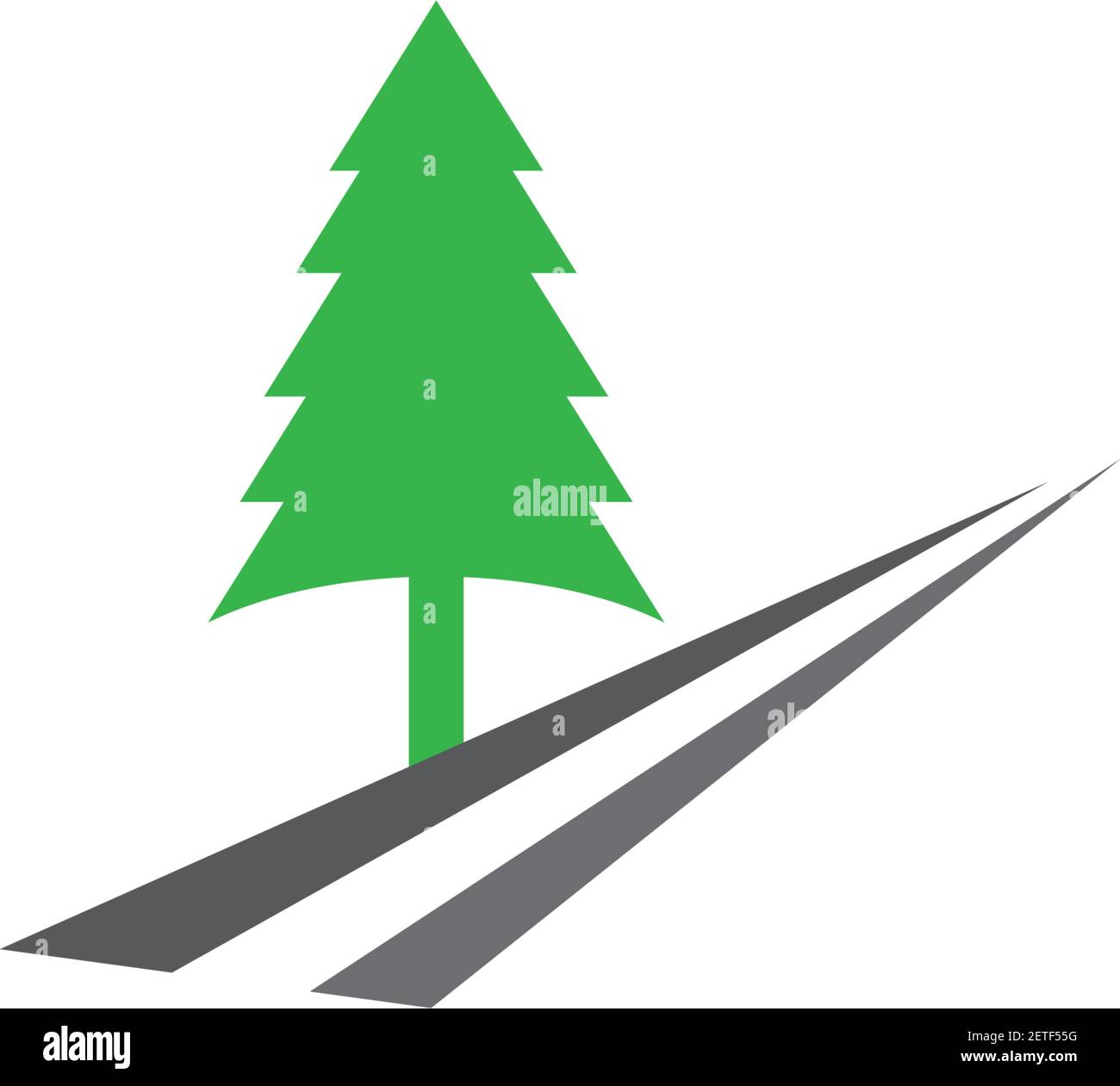 Pine symbol illustration design Stock Vector Image & Art - Alamy