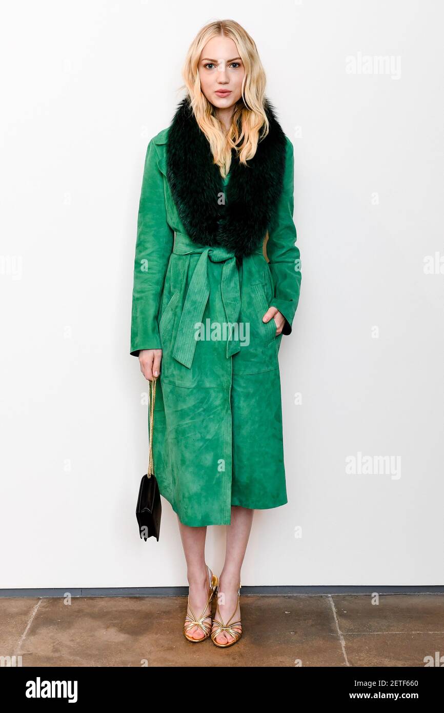 Emily Ruhl at the Diane von Furstenberg Fall 2017 Collection Fashion ...