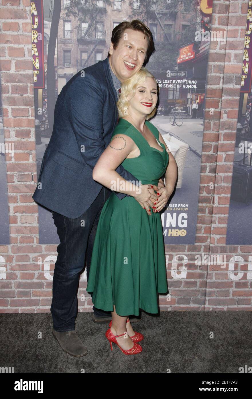 Actor Pete Holmes and Valerie Chaney attend HBO's Los Angeles Premiere ...