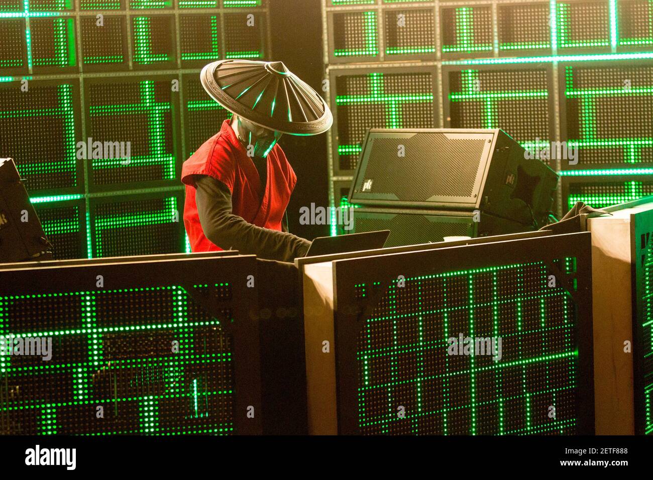 Datsik (Troy Beetles) at Majestic Theatre on February 14, 2017, in ...