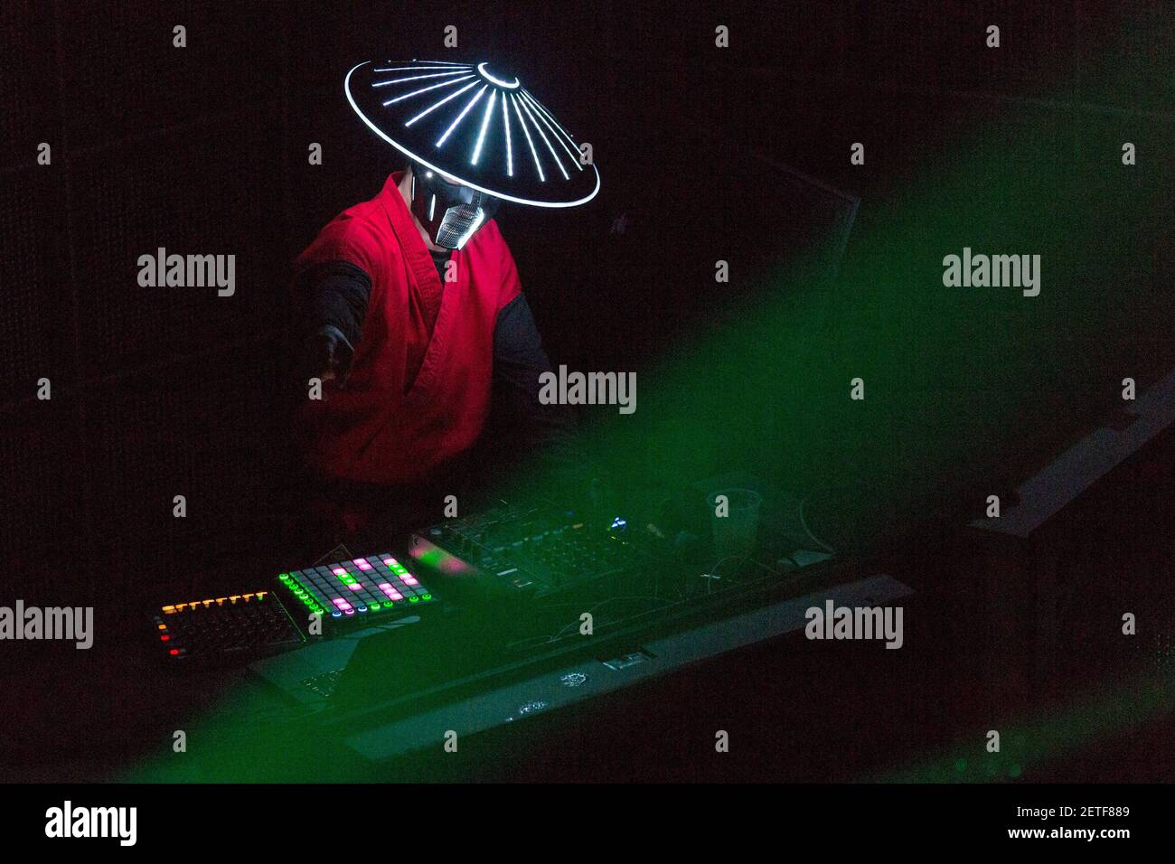 Datsik (Troy Beetles) at Majestic Theatre on February 14, 2017, in ...