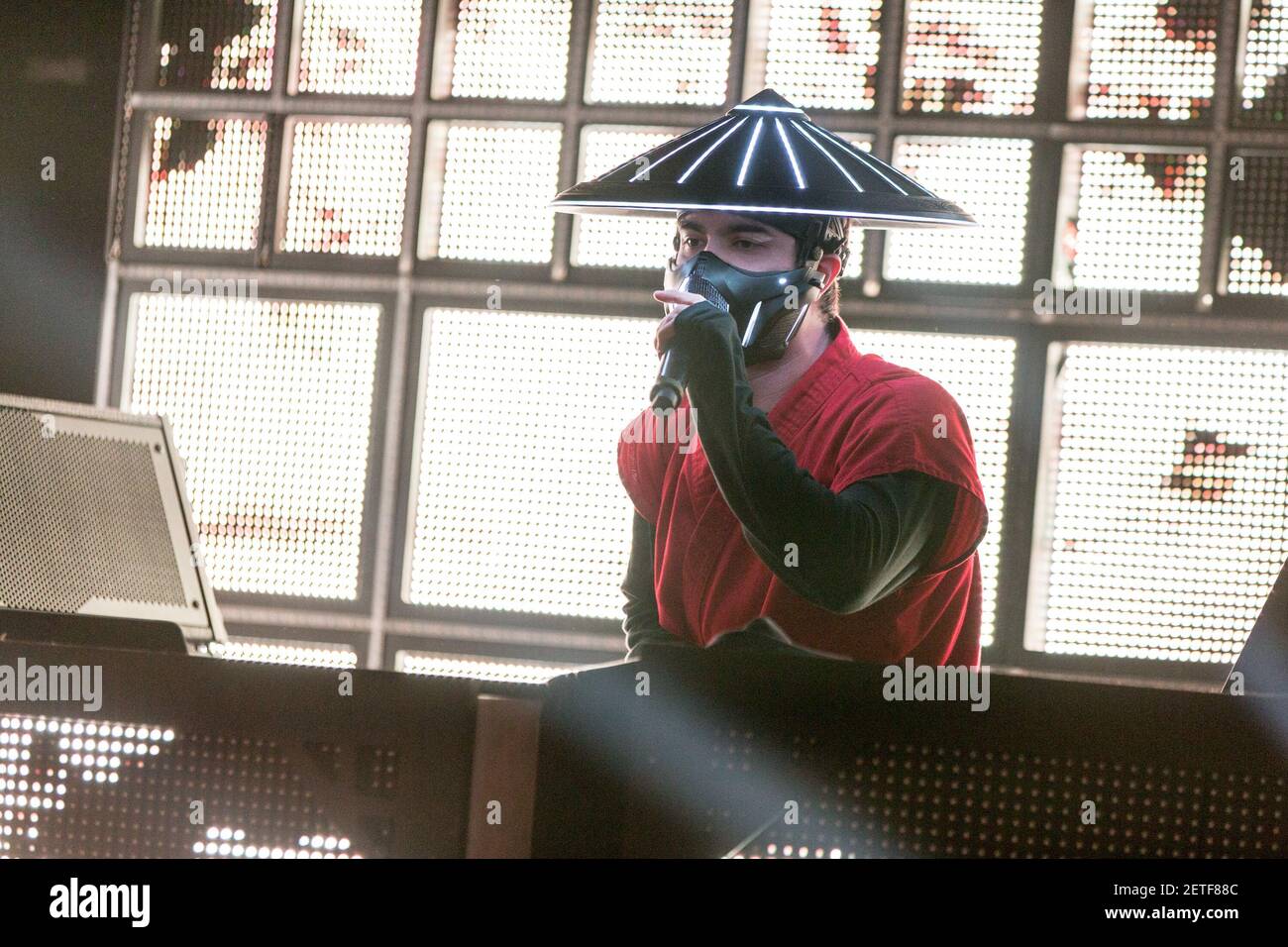 Datsik (Troy Beetles) at Majestic Theatre on February 14, 2017, in ...