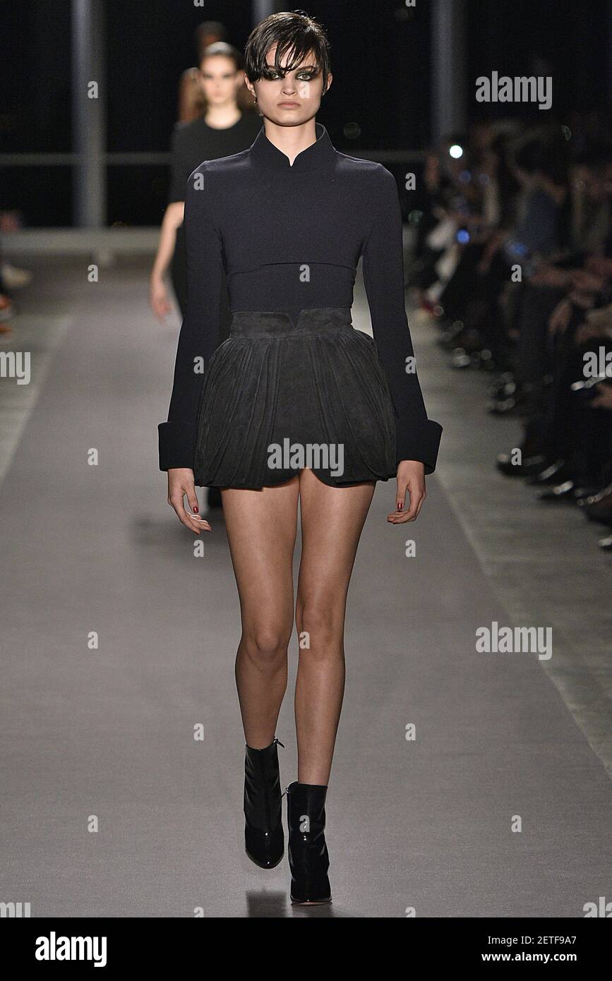 Model Isabella Emmack walks on the runway during the Brandon Maxwell ...