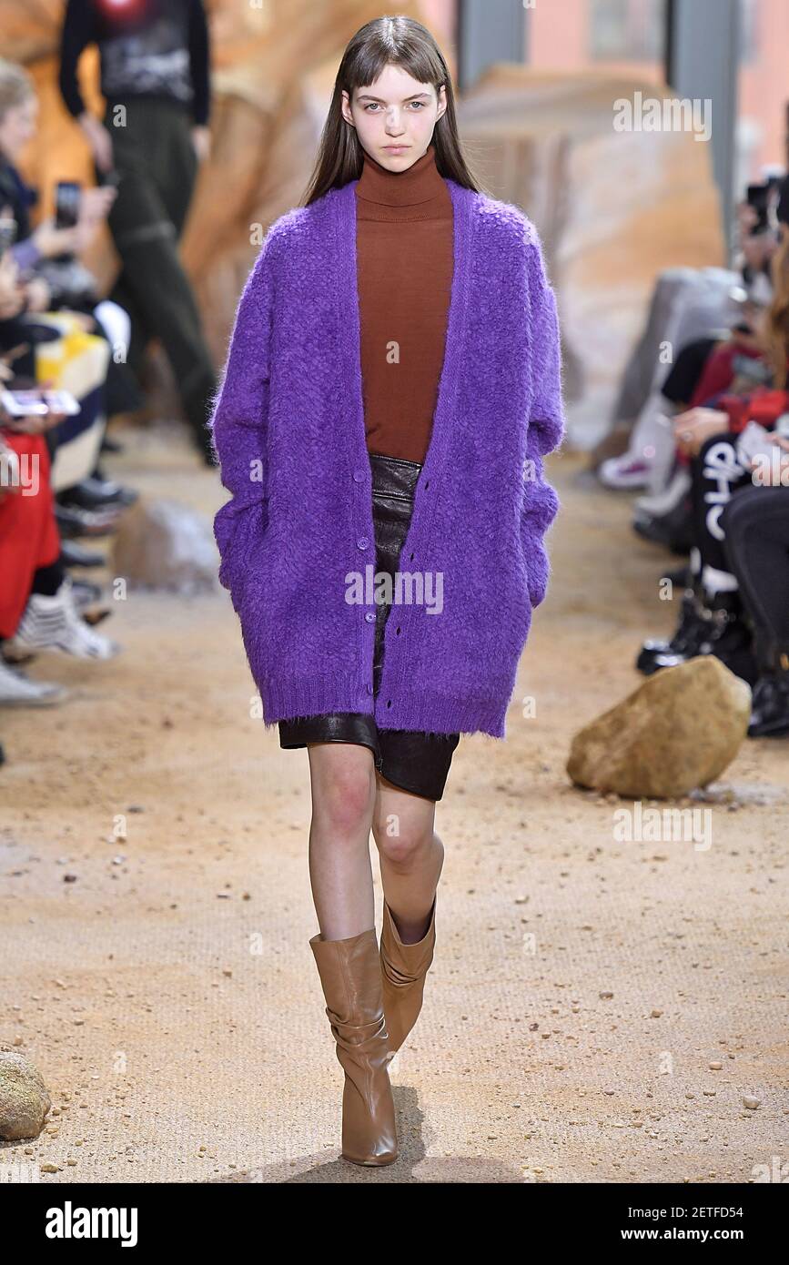 Model Maria Clara walks on the runway during the Lacoste Fashion Show ...