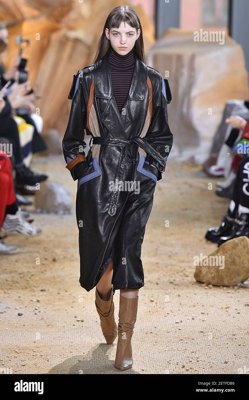 Model Maria Clara walks on the runway during the Lacoste Fashion Show ...