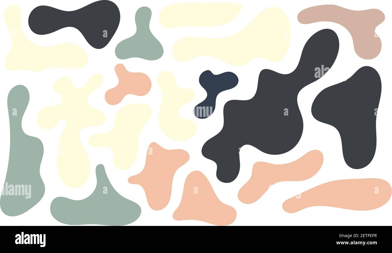 Amorphous smooth shapes hi-res stock photography and images - Alamy