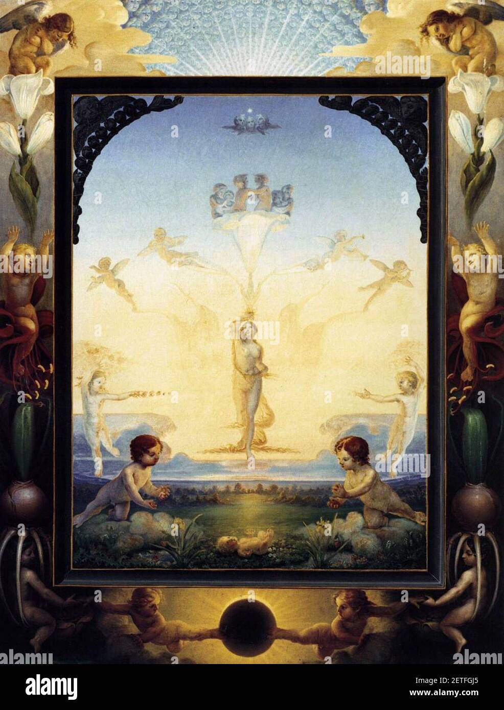 Philipp otto runge morning hi-res stock photography and images - Alamy