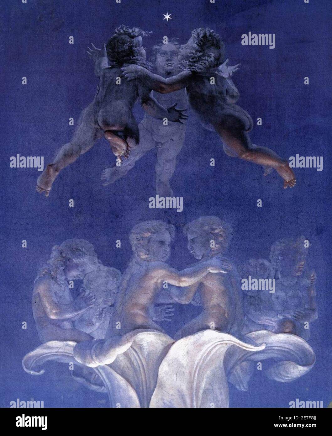 Philipp Otto Runge - The Great Morning (detail Stock Photo - Alamy