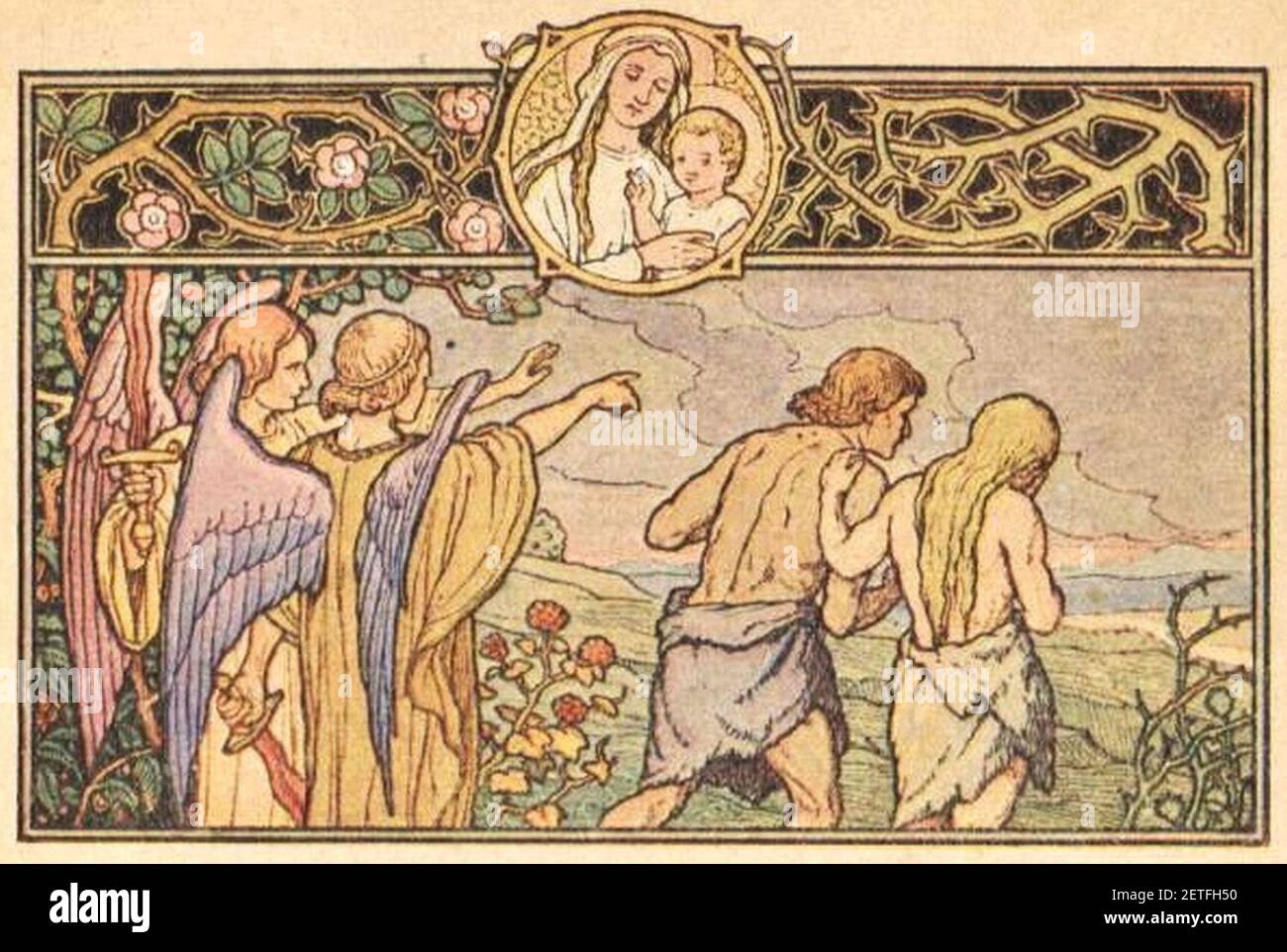 Philipp Schumacher Vertreibung aus dem Paradies 1 Stock Photo - Alamy