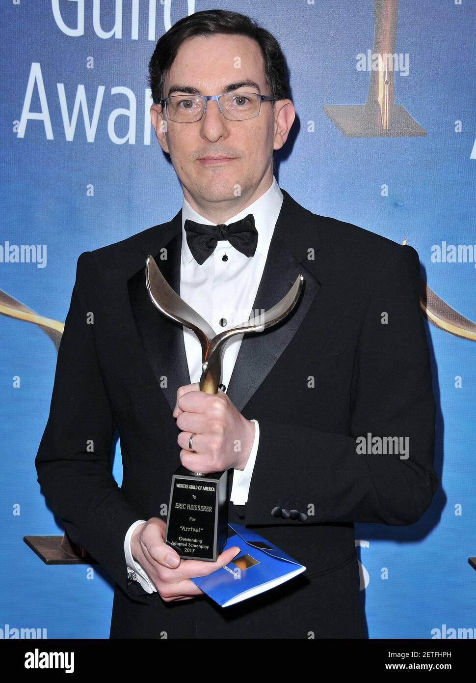 Eric Heisserer wins Outstanding Adapted Screenplay for "Arrival" at the ...