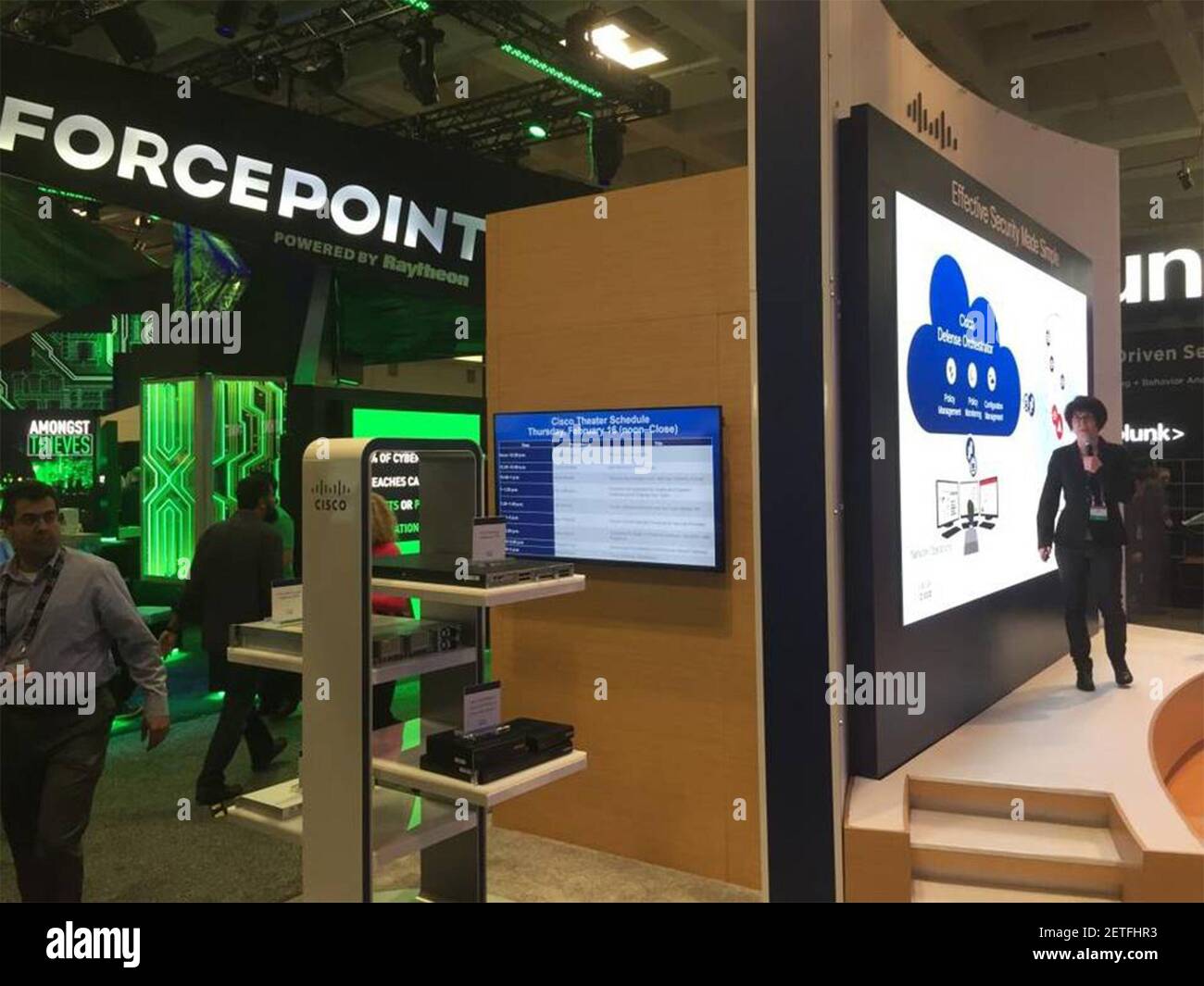 Cybersecurity experts demonstrate their products at this year's RSA ...
