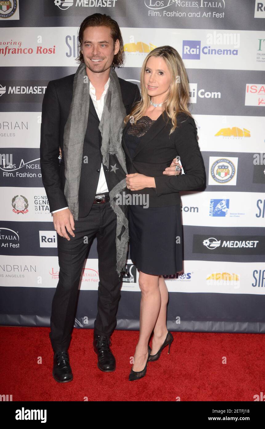 Christopher Backus, Mira Sorvino at the Los Angeles Italia Film ...