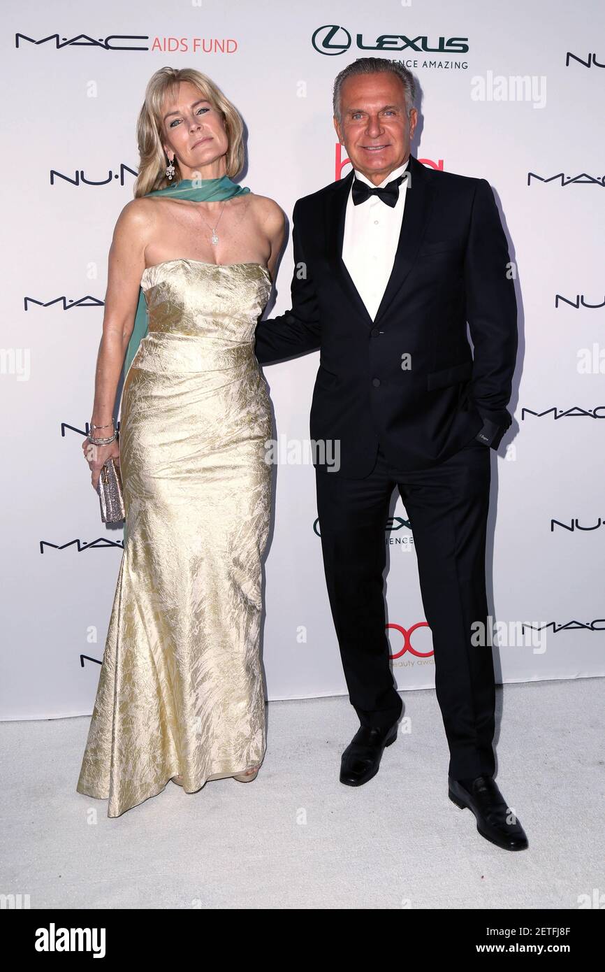 Ordon Andrew, Robyn Meyerhof at the 2017 Hollywood Beauty Awards at the ...