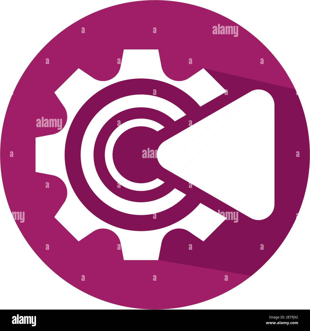 Play logo icon illustration Stock Vector Image & Art - Alamy