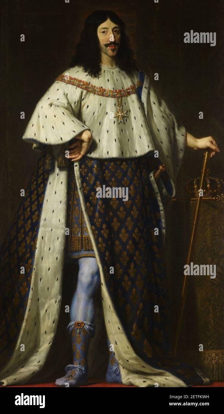 Philippe de Champaigne (1602-74) - Louis XIII, King of France (1601-43 Stock Photo - Alamy