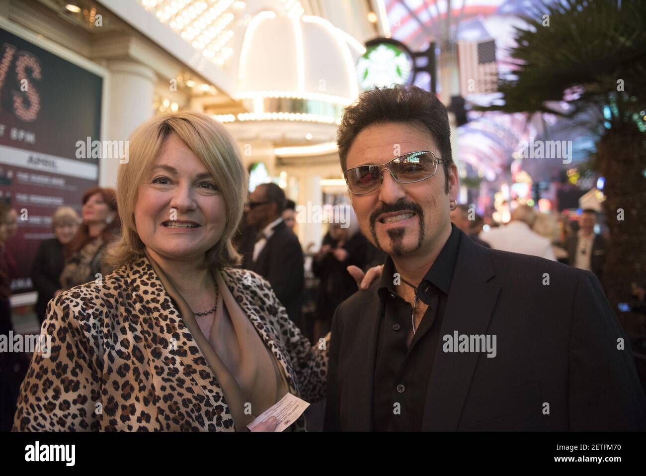 Martha Stewart impersonator Sharon Holmes, left, and George Michael ...