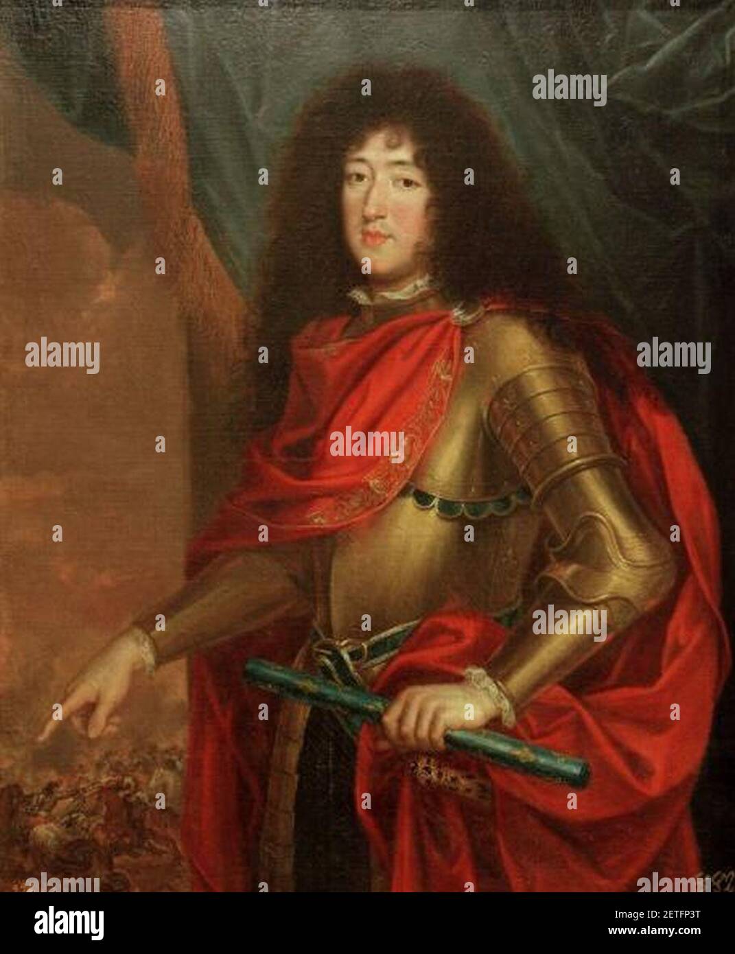 Philippe of France, Duke of Orléans in 1675 by Mignard Stock Photo - Alamy