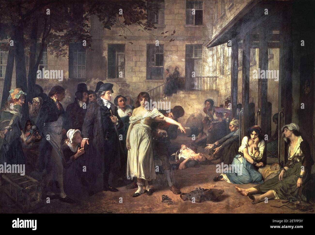 Philippe pinel at the salpetriere hi-res stock photography and images ...