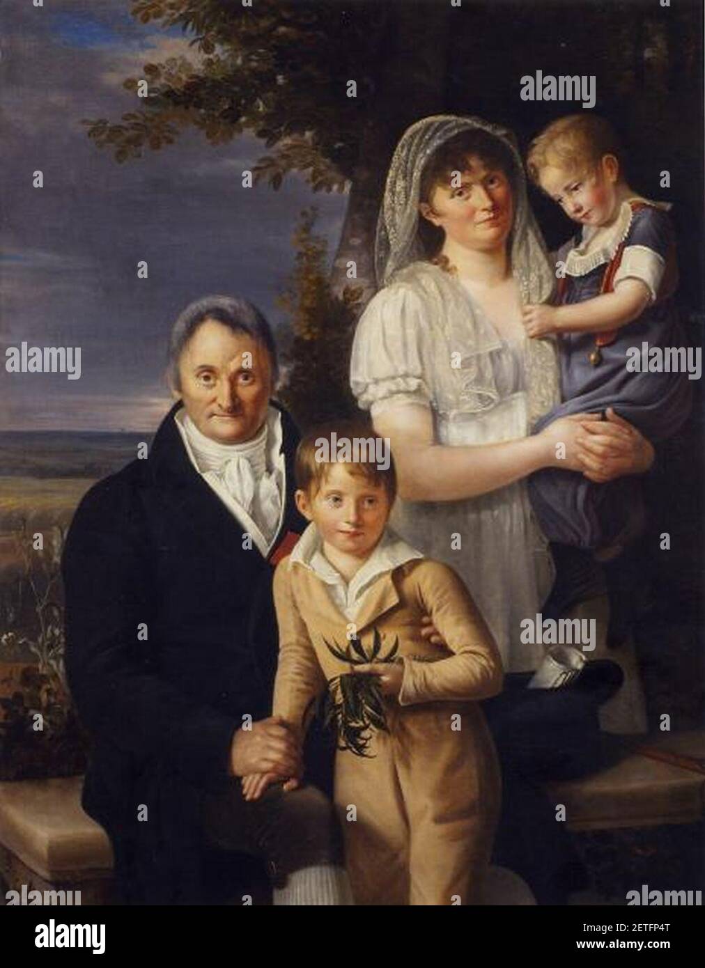 Philippe Pinel and his family by Julie Forestier Stock Photo - Alamy