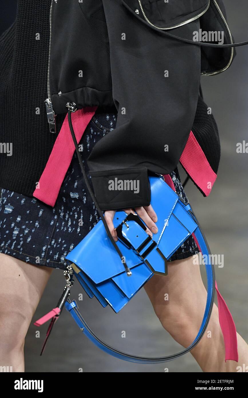 Model Sora Choi walks on the runway during the Versus Versace Fashion ...