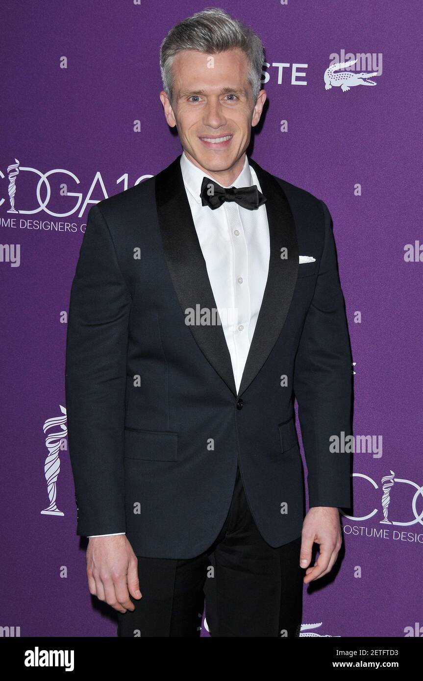 Nate Clark arrives at the 19th Costume Designers Guild Awards held at ...