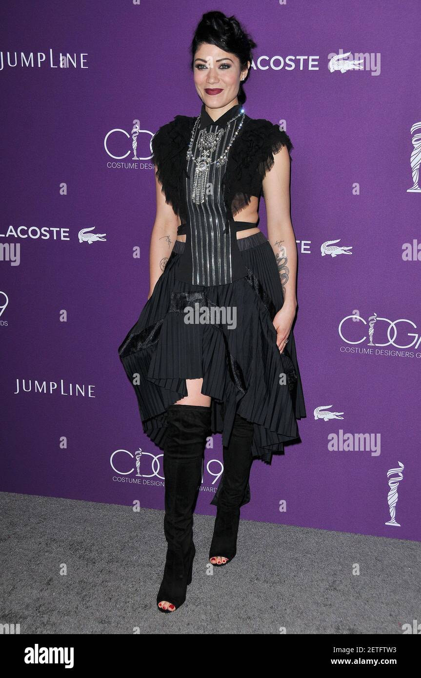 Eulyn Colette Hufkie arrives at the 19th Costume Designers Guild Awards ...