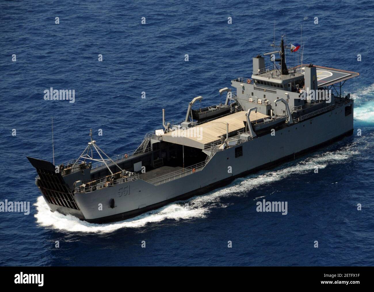 Philippine Navy LC-551 at Balikatan 2010-1 Stock Photo - Alamy