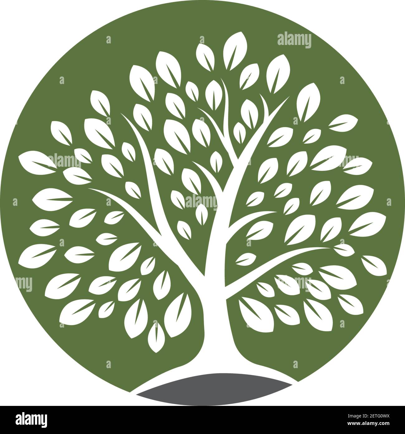 Tree symbol vector illustration design Stock Vector Image & Art - Alamy
