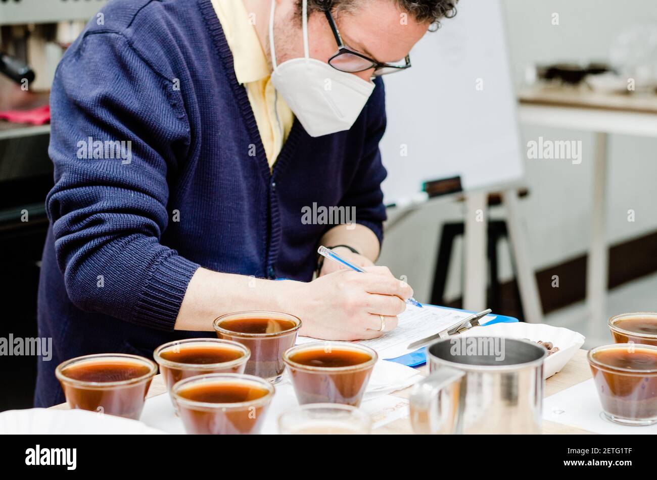 Flavors testing hi-res stock photography and images - Alamy