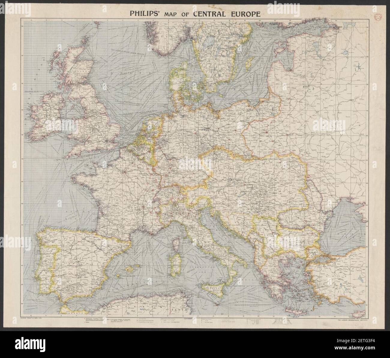 Philips folding or pocket map hi-res stock photography and images - Alamy