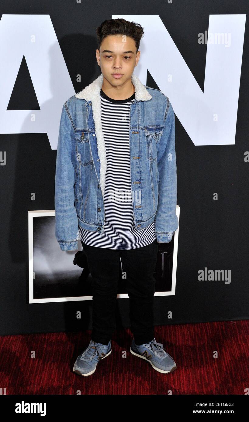 Actor Jason Genao attends the screening of "Logan" at the Rose Theater ...