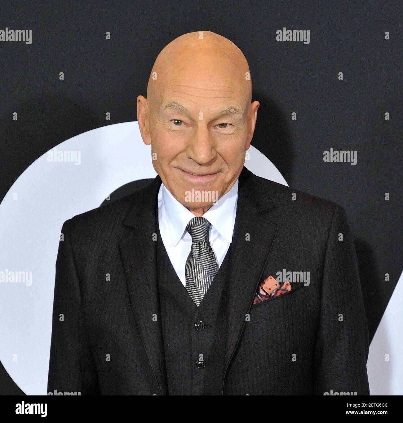 Actor Sir Patrick Stewart attends the screening of "Logan" at the Rose ...
