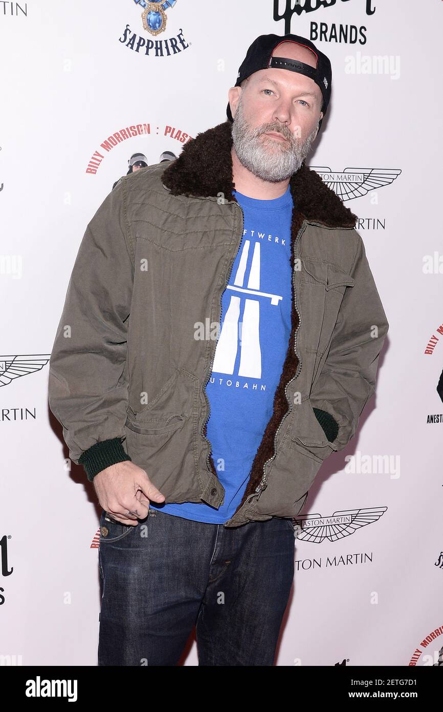 Musician Fred Durst attends artist Plastic Jesus gallery opening at the ...