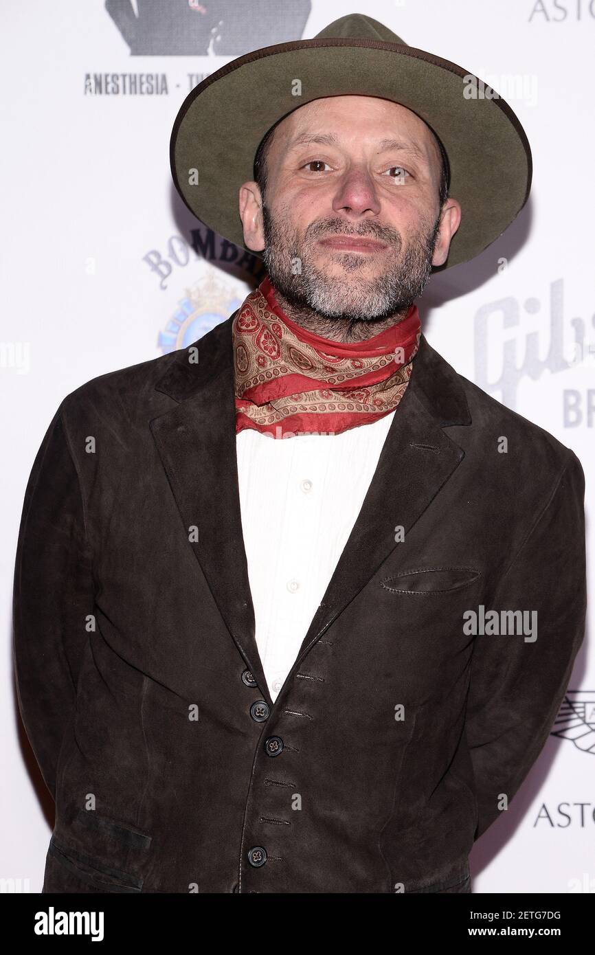 Actor Michael Ornstein attends artist Plastic Jesus gallery opening at ...