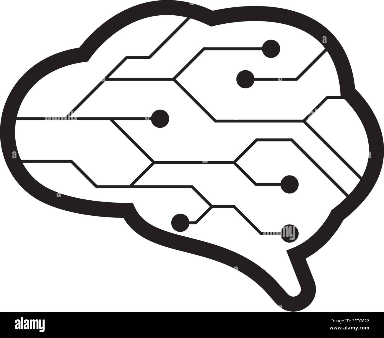 Brain images illustration design Stock Vector Image & Art - Alamy