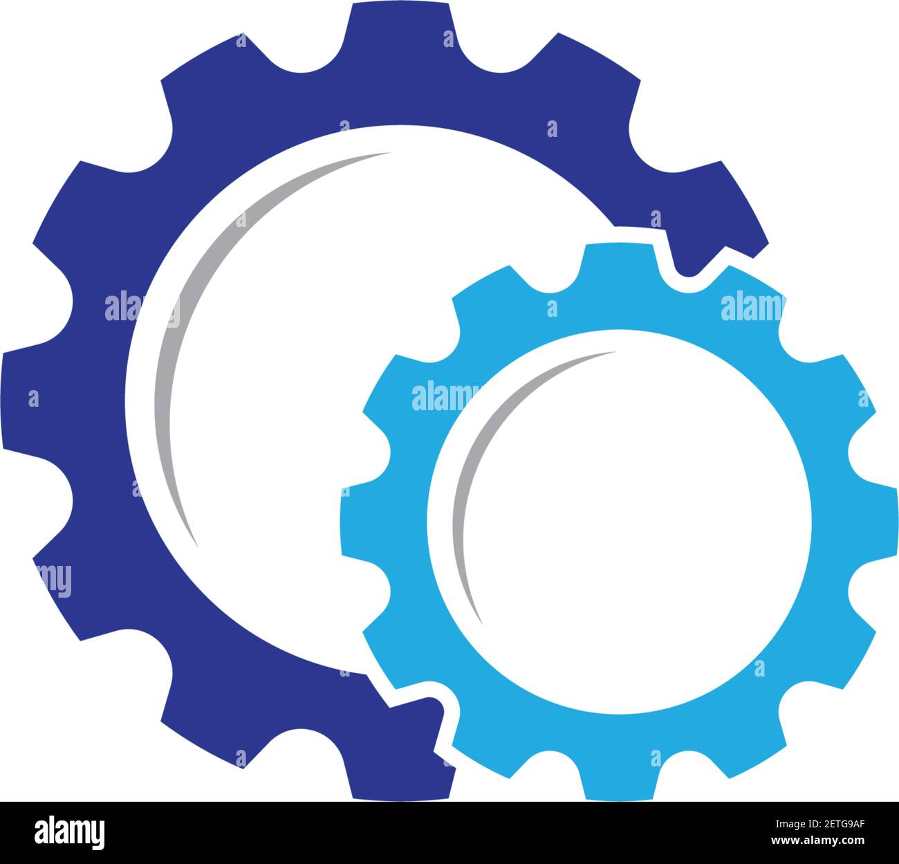 Gear logo template vector icon illustration design Stock Vector Image ...