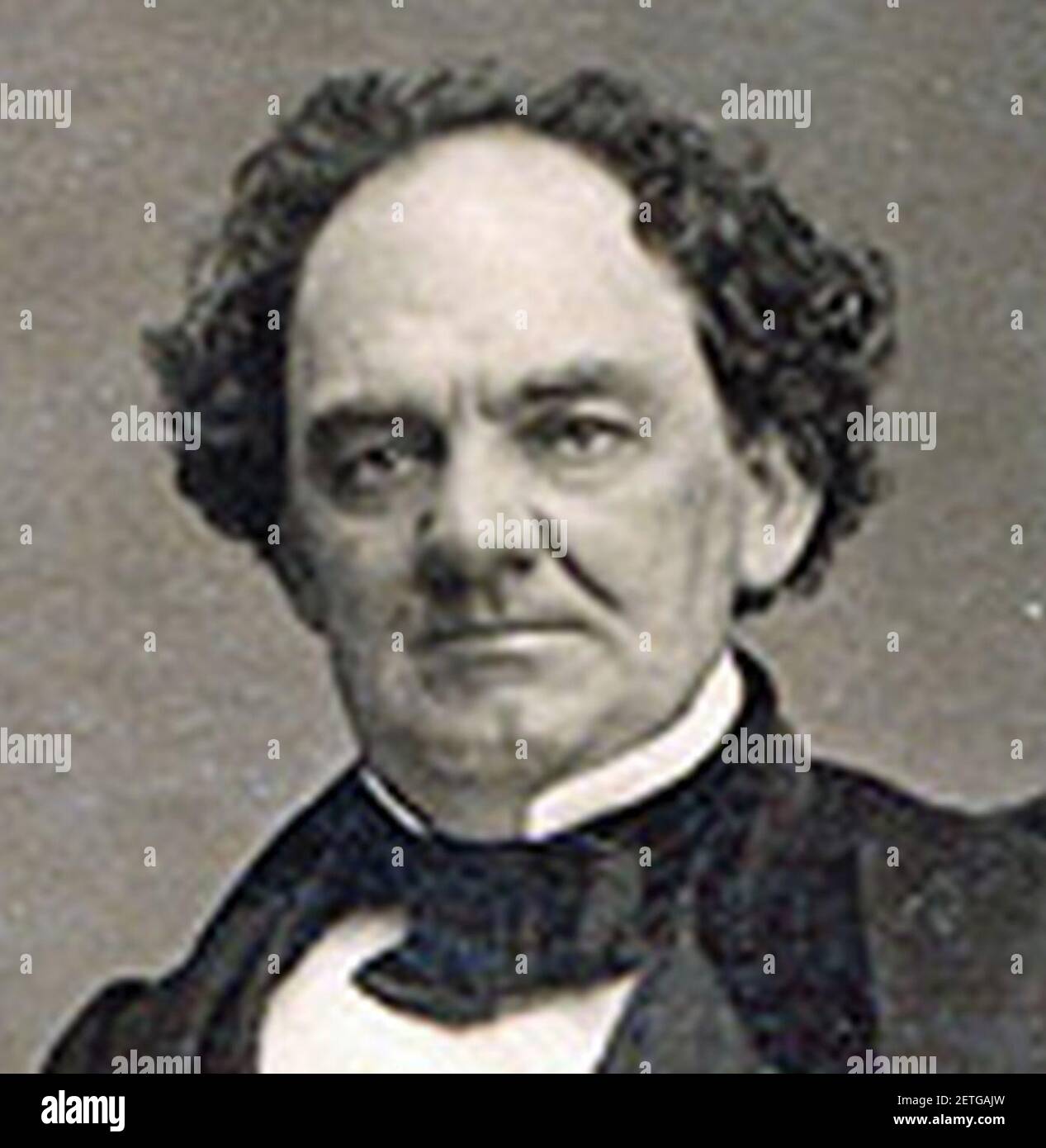 Phineas Taylor Barnum cropped Stock Photo - Alamy