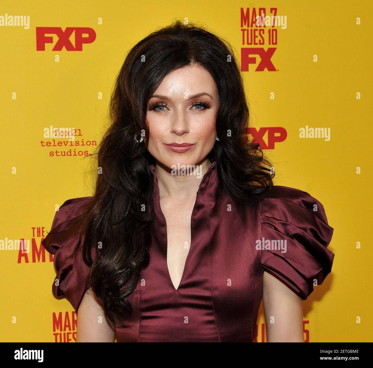 Actress Irina Dvorovenkoattends the season 5 premiere of "The Americans ...