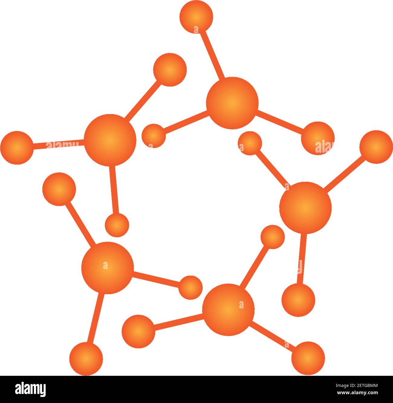 Molecule logo template vector icon illustration design Stock Vector ...