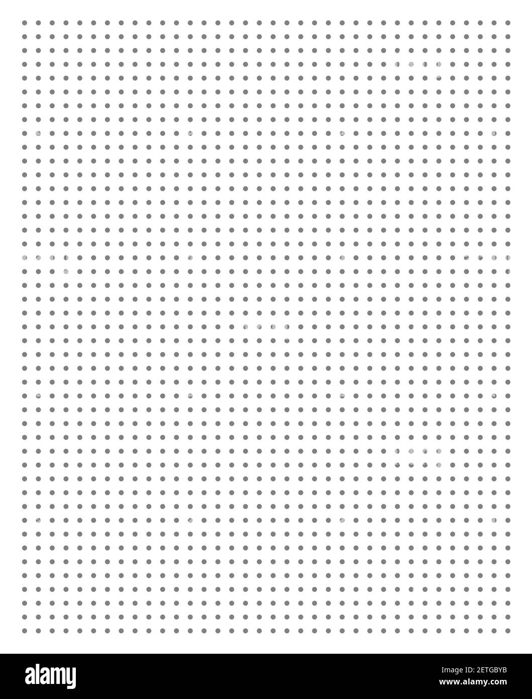 Grid paper. Dotted grid on white background. Abstract dotted ...