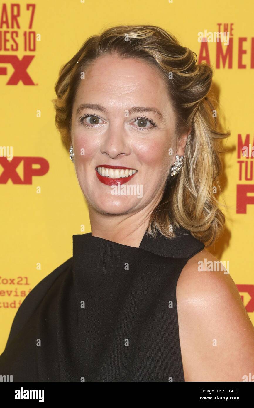 NEW YORK - FEBRUARY 25: Polly Lee attends the red carpet premiere of FX ...